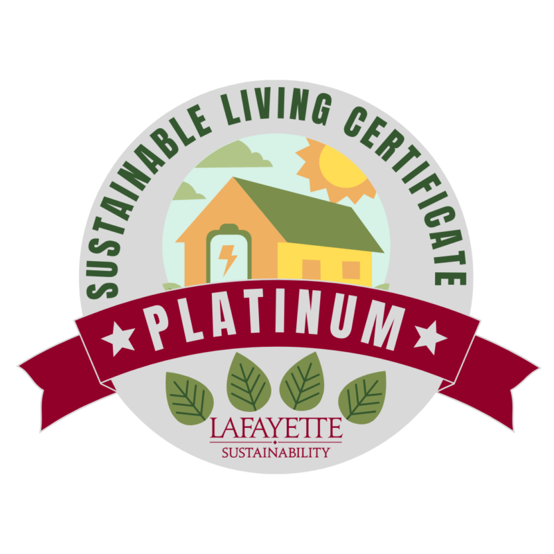 Sustainable Living Certificate - Sustainability · Sustainability ...